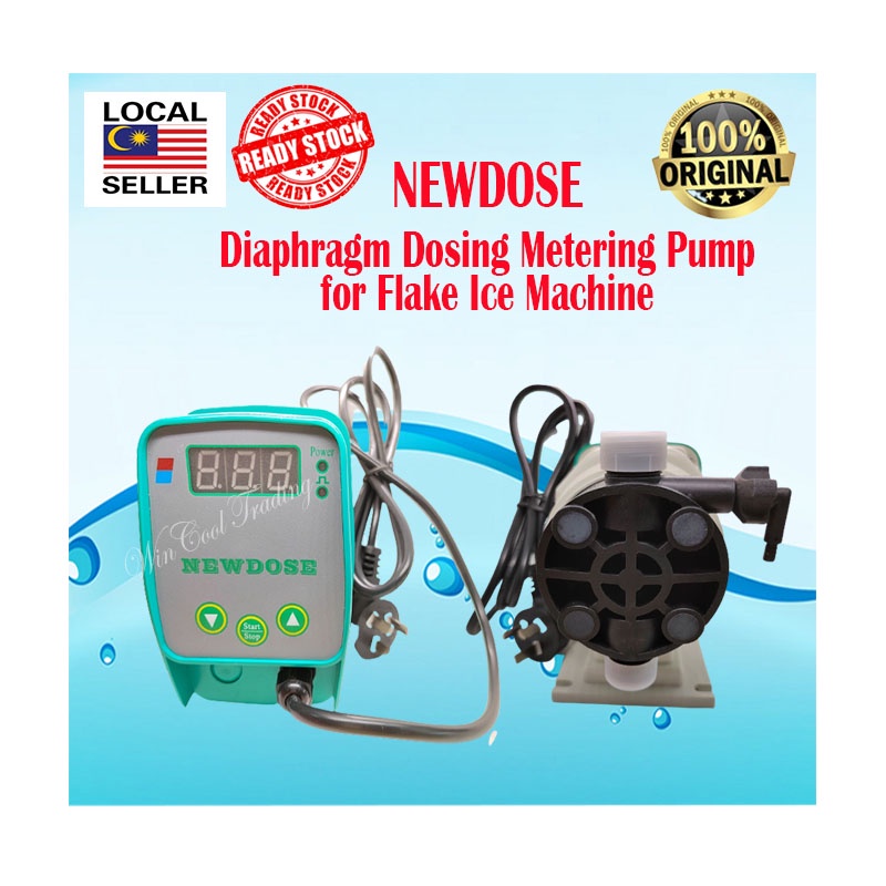 NEWDOSE Diaphragm Dosing Metering Pump for Flake Ice Machine/Metering Pump/Flake Ice Machine ...