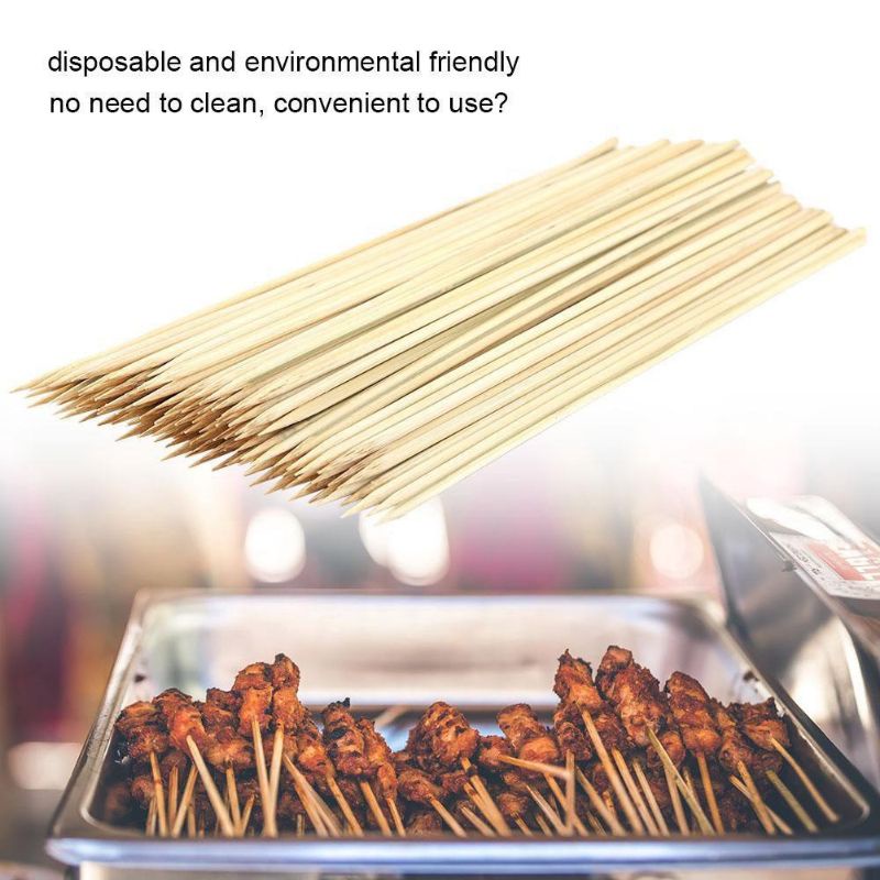 KBM Hygienic Bamboo Skewer/Bamboo Satay Stick/Batang Lidi Satay BBQ ...