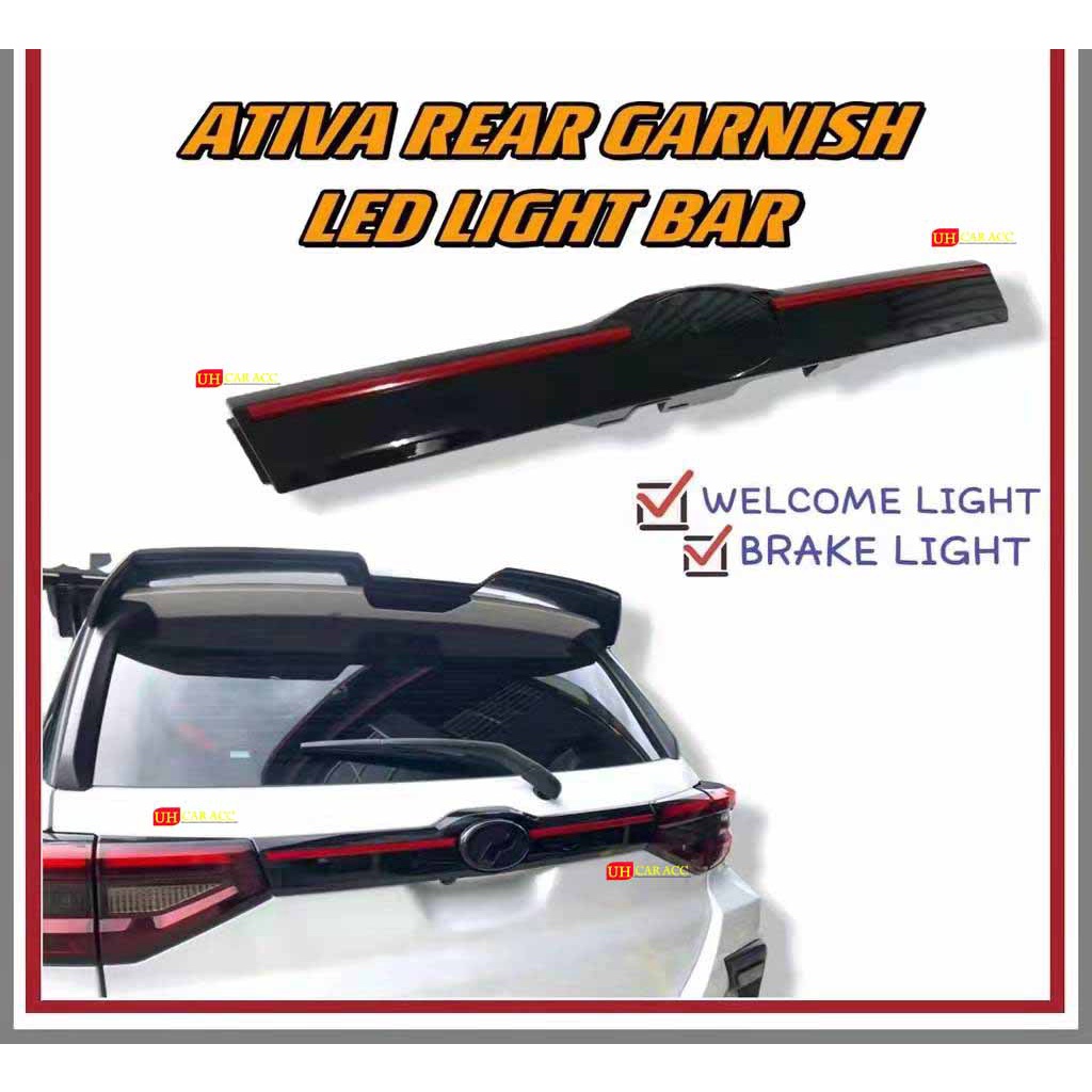 PERODUA ATIVA LED REAR TAILGATE TRUNK GARNISH LED LIGHT LIGHTS LAMP ...