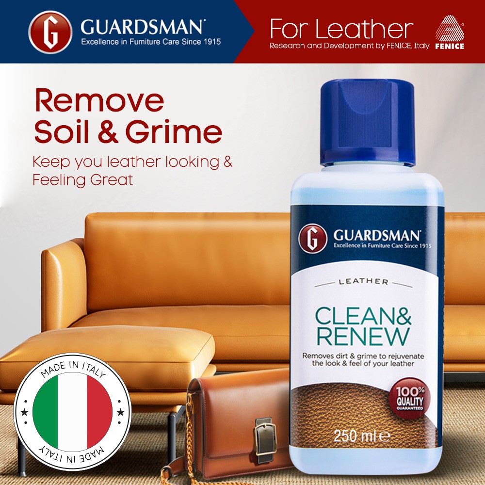 Guardsman Leather Clean & Renew (250ml) | Shopee Malaysia