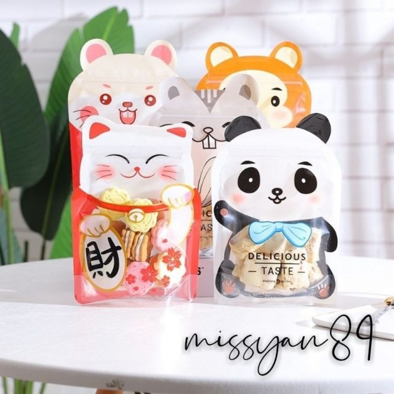 ZIPLOCK Bag Cartoon Gift Bag Biscuit Bag Plastic Bag Candy Bag 礼物袋 ...
