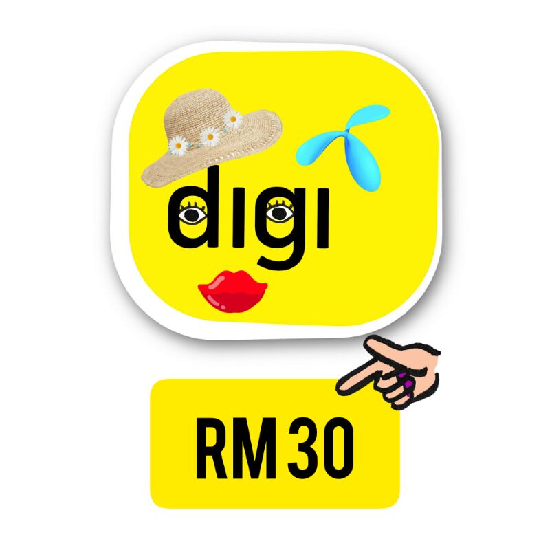 RM 30 Digi Prepaid Reload PIN/AUTO MASUK | Shopee Malaysia