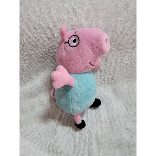 Authentic Play by Play Peppa Pig - Daddy Pig Plush Soft Toy | Shopee ...
