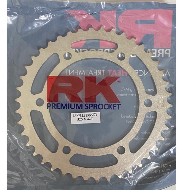 Benelli TRK 502 X TRK502X RK Sprocket 525 X 42T 6 hole | Shopee Malaysia