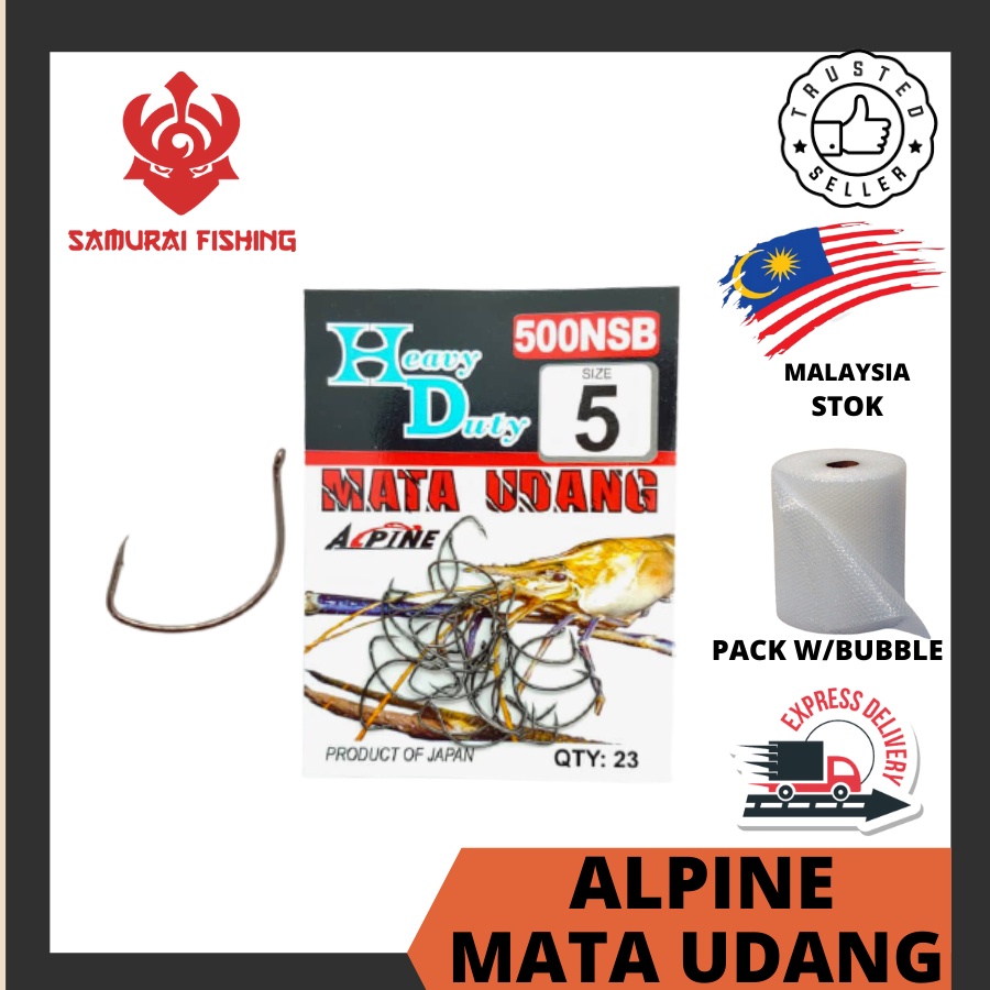 SAMURAI- Alpine Mata Udang 500NSB MATA KAIL UDANG TAHAN LASAK DAN ...