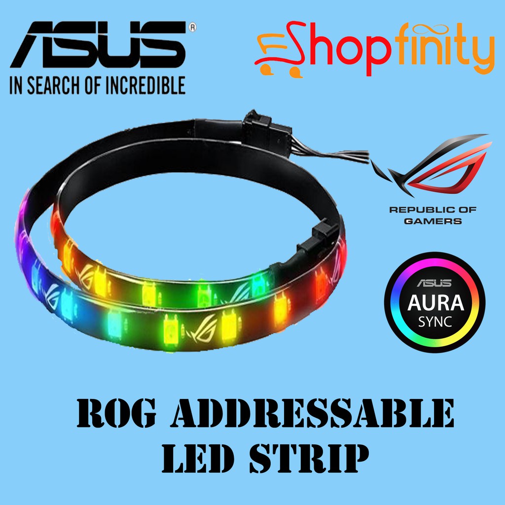 ASUS ROG Addressable LED Strip (60CM) | Shopee Malaysia