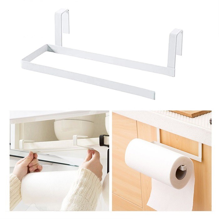 Cabinet Hanging Shelf | Toilet Paper Towel Rack | Paper Towel Roll ...