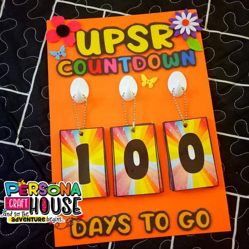 Countdown Board (SPM, UPSR, STPM, UPKK & .... ) | Shopee Malaysia