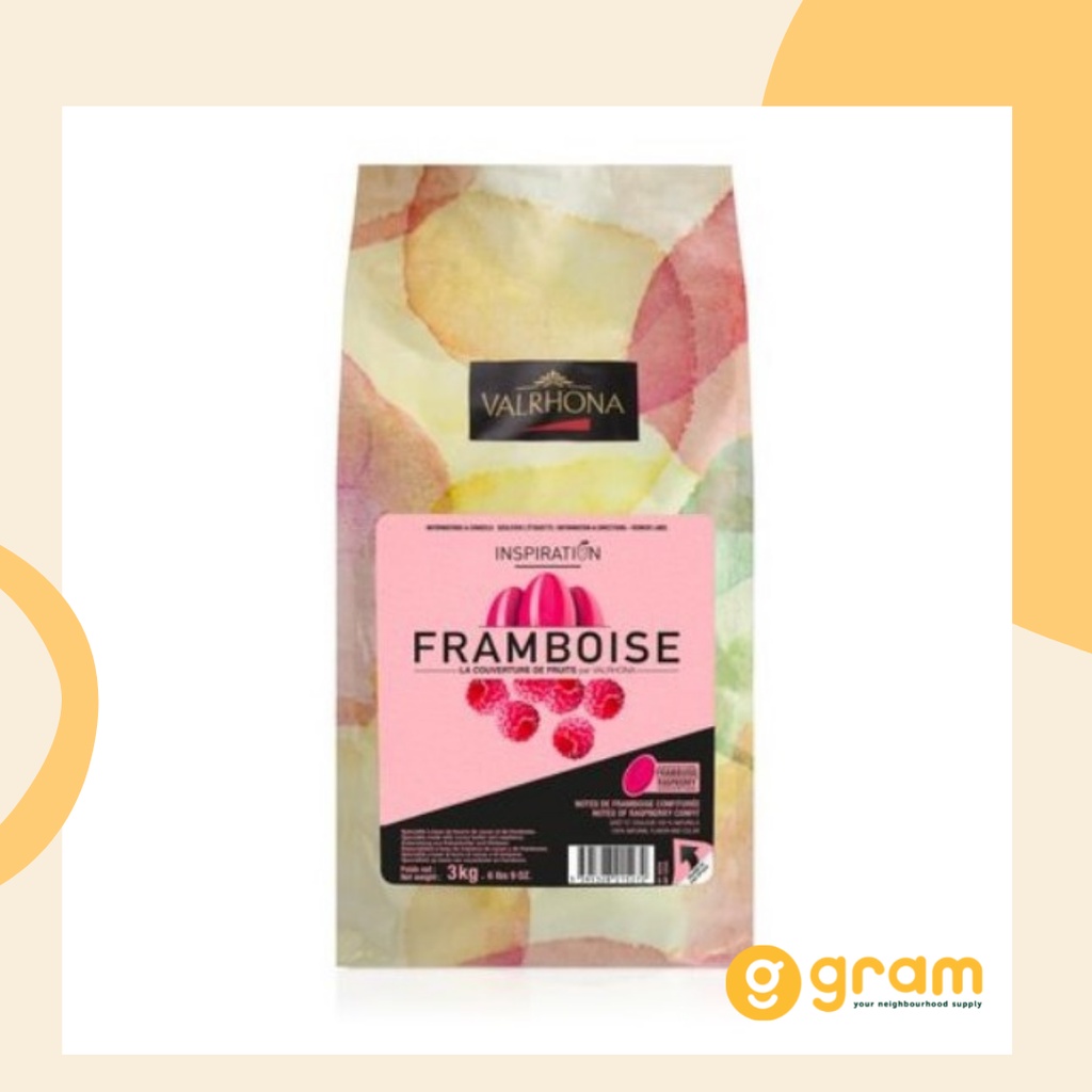 VALRHONA RASPBERRY INSPIRATION 250G {100% ORIGINAL & REPACK} | Shopee ...