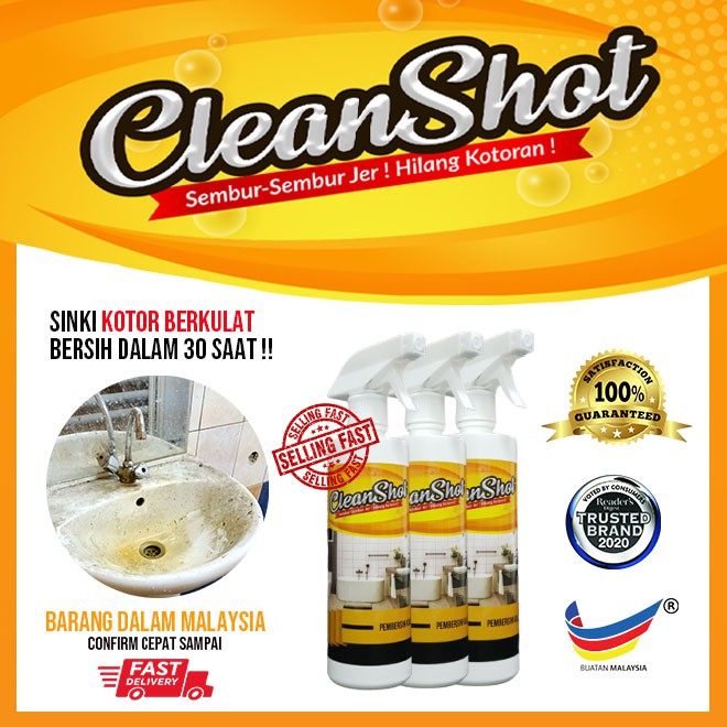 🔥 Cleanshot - Penghapus Kulat 🔥 | Shopee Malaysia