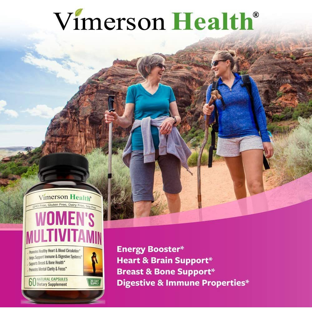 Vimerson Health Multivitamin for Women - Multimineral Supplement for ...