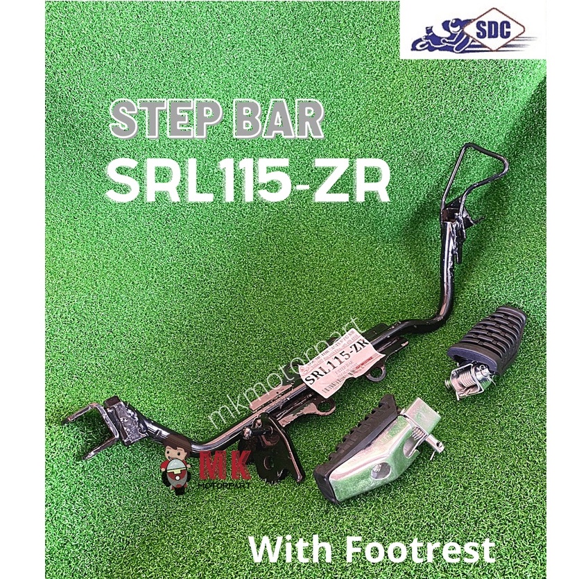Front Step Bar Yamaha Lagenda SRL115zR / SRL115 ZR Besi Pemijak ...