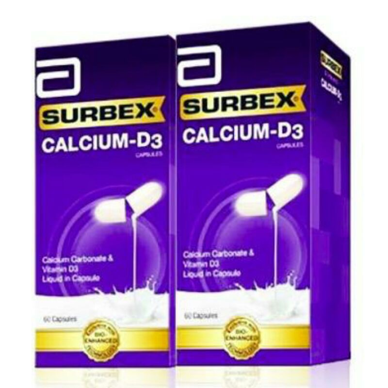 SURBEX CALCIUM D-3 (calcium booster ) | Shopee Malaysia
