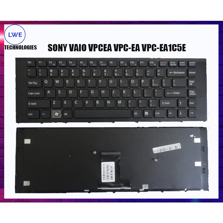 SONY VAIO VPCEA VPC-EA VPC-EA1C5E VPC-EA1S1E VPC-EA3S1E laptop keyboard ...