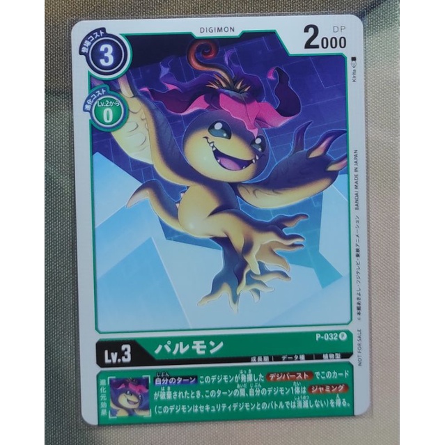Digimon DTCG P-032 Palmon ( FOIL) | Shopee Malaysia