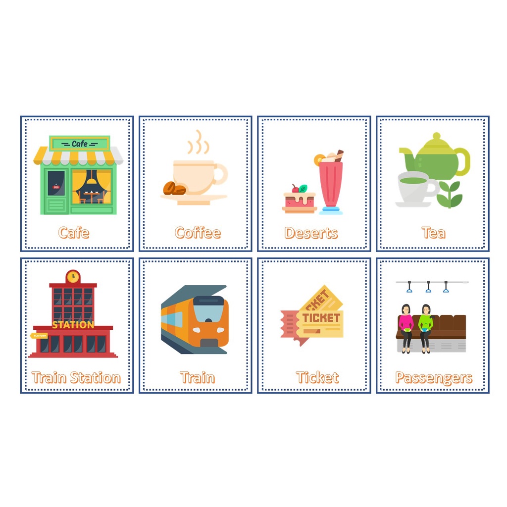 Places Busy Book 3 in 1 (Flash Card + Busy Book - Picture & Word ...