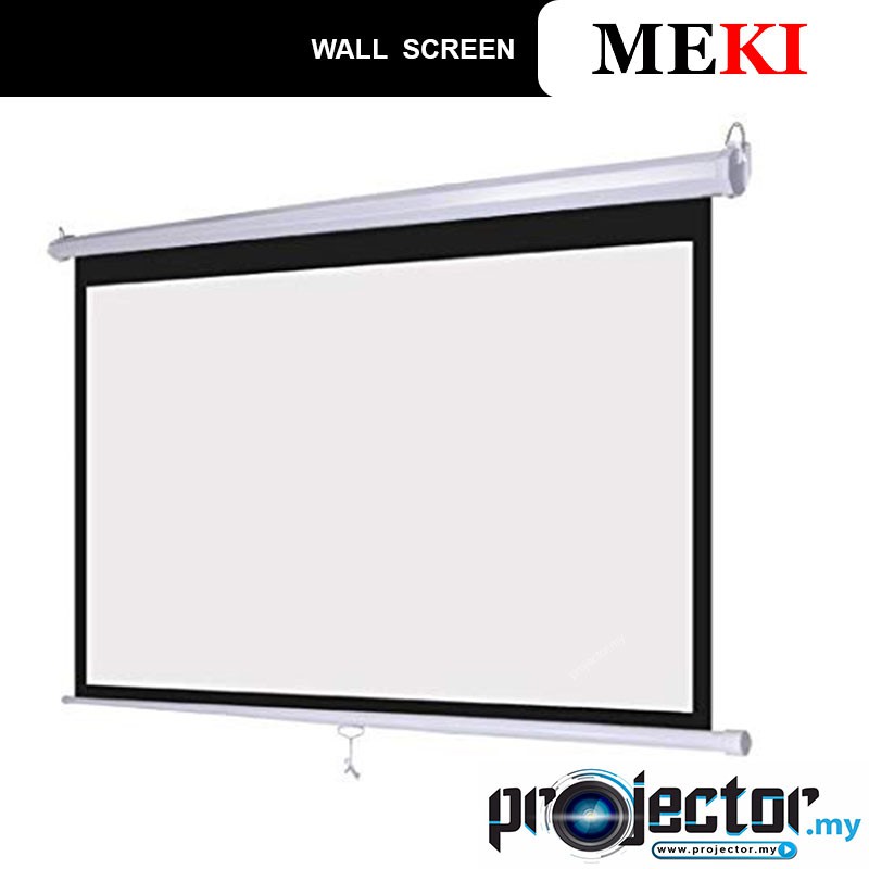 Dopah/MEKI/Venova/DP 96" X 96" (8’ X 8’) Manual Wall Pull Down LCD ...