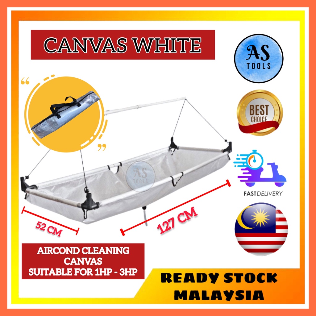 Canvas Aircond Cleaning Tool Base Cover Split type Canvas Service ...