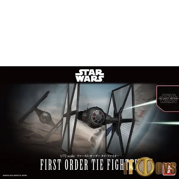 Bandai Star Wars First Order Tie Fighter 1/72 Scale Plastic Model ...
