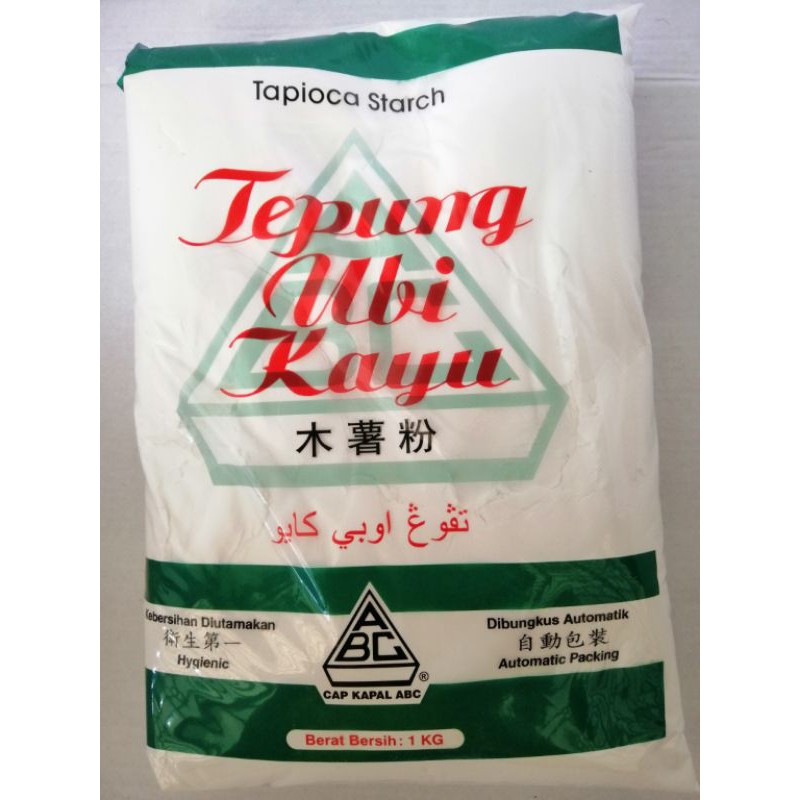 READY STOCK!! ABC Tepung Ubi Kayu/ABC Tapioca Starch/ABC木薯粉 1kg ...