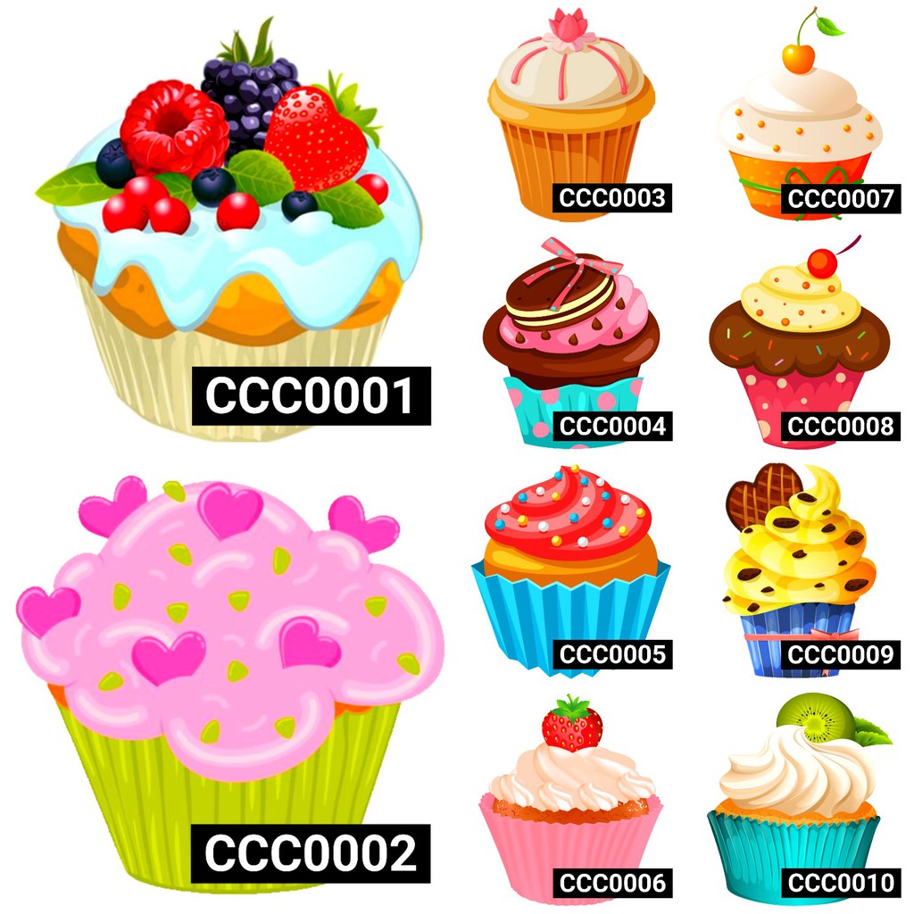 💥MURAH!!💥 Happy Birthday Card | Cupcake | Kad Hari Lahir | Hari Jadi ...
