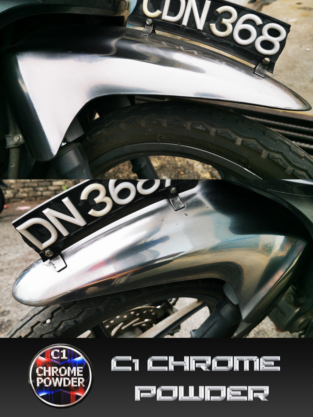 Chrome powder/Instant Chrome Powder(CHANGE EVERTHING TO CHROME ...