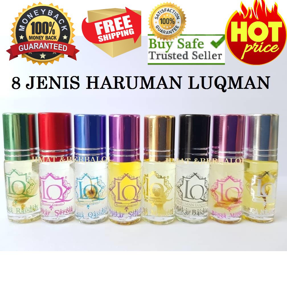 perfume 💥Ready Stock💥OFFER- 3ml Haruman Luqman LQ 1 botol | Shopee Malaysia