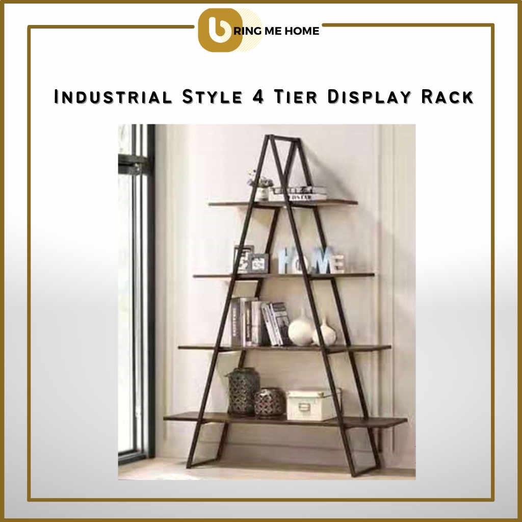 HERO 4 Tier Rack Metal Display Rack Display Cabinet Metal Rack Divider ...