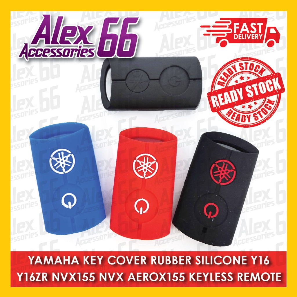 YAMAHA KEY COVER RUBBER SILICONE Y16 Y16ZR NVX155 NVX AEROX155 KEYLESS ...