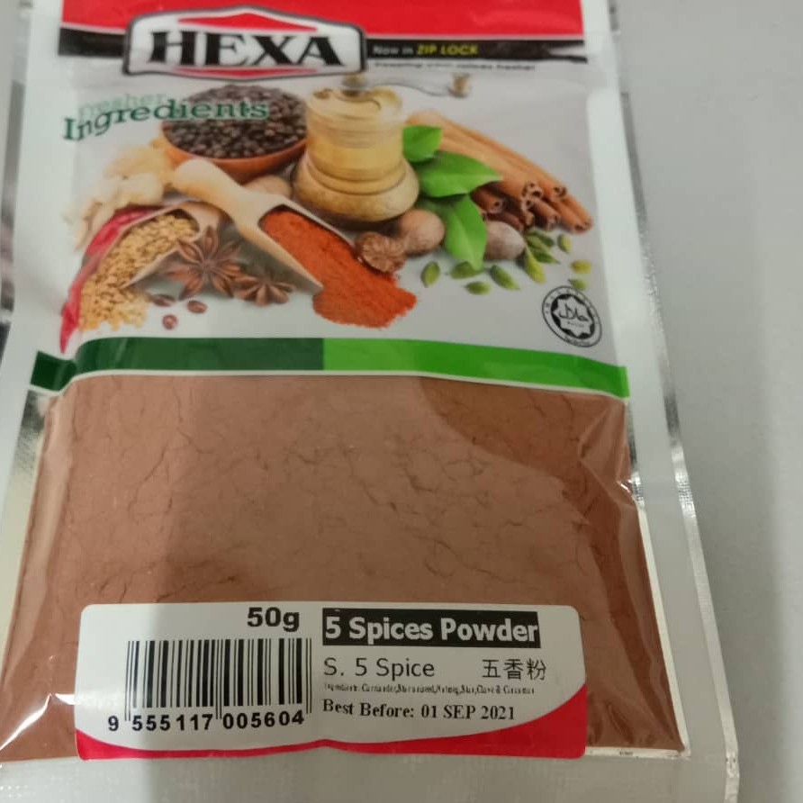 HEXA 5 SPICES POWDER - HALAL - Exp :2024 | Shopee Malaysia