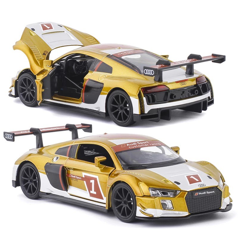 FEO Caipo Audi R8 LMS 1:32 Metal Diecast Car Model DTM Sports Car Push ...