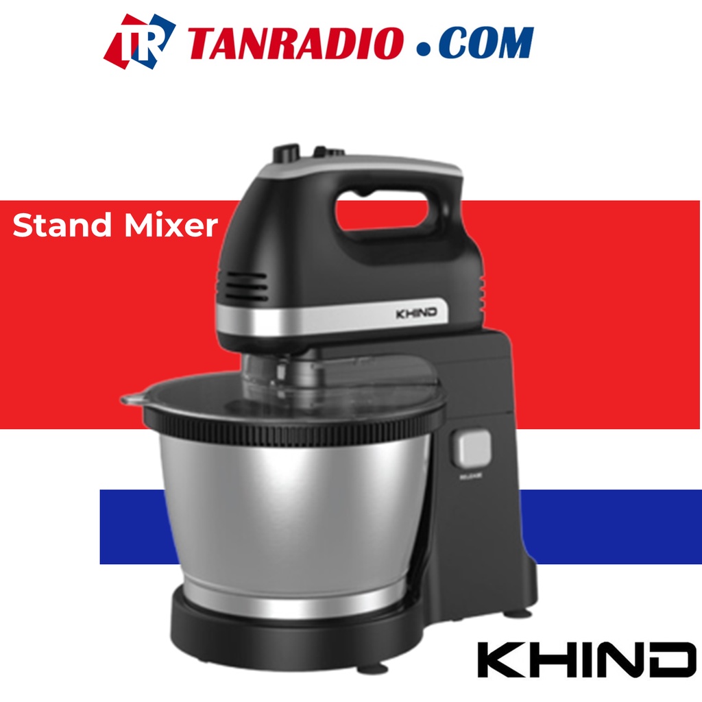 Khind SM335S Stand Mixer With Bowl 5 Speeds - MESIN PENGADUK | Shopee ...
