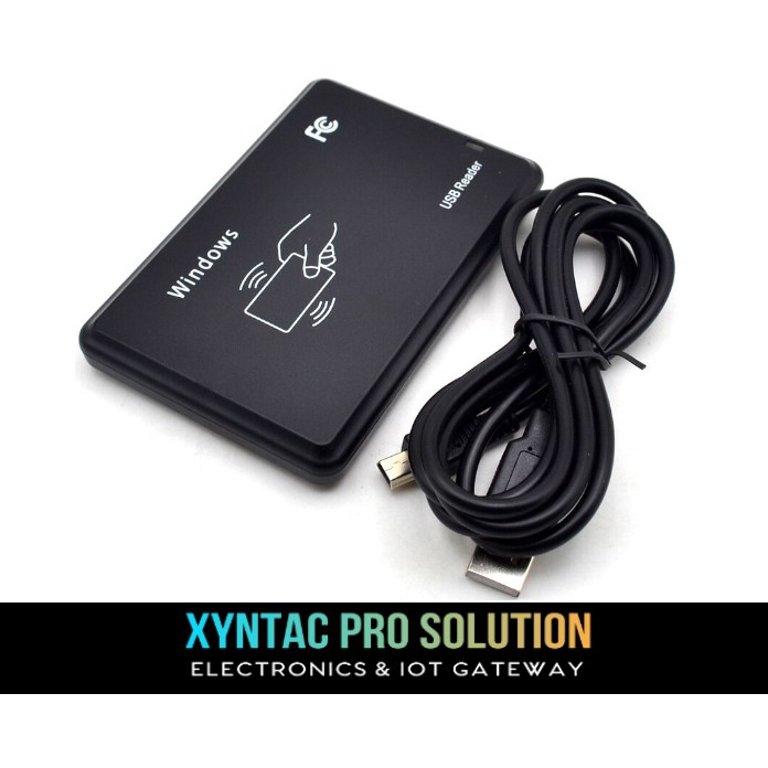 125KHz RFID Card Reader USB Proximity Sensor Smart RFID ID Card Reader ...