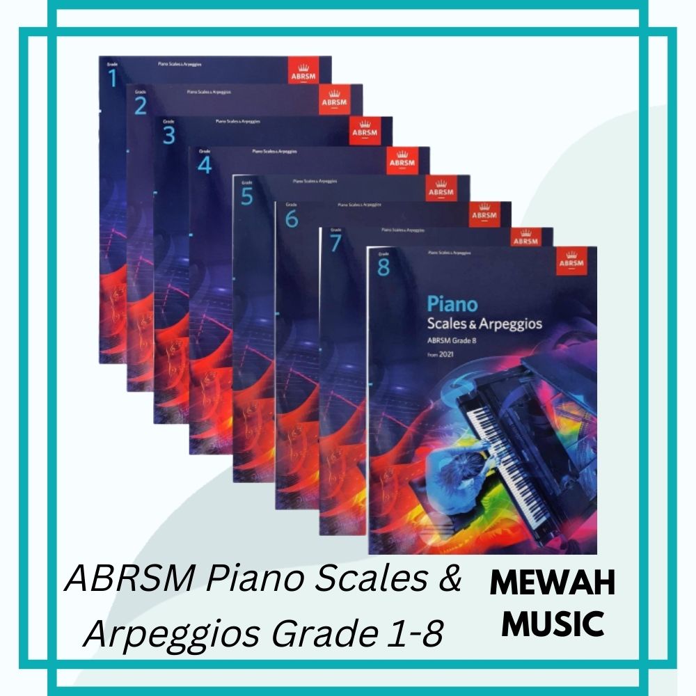 ABRSM Piano Scales & Arpeggios ~ Grade 1 - Grade 8 | Shopee Malaysia