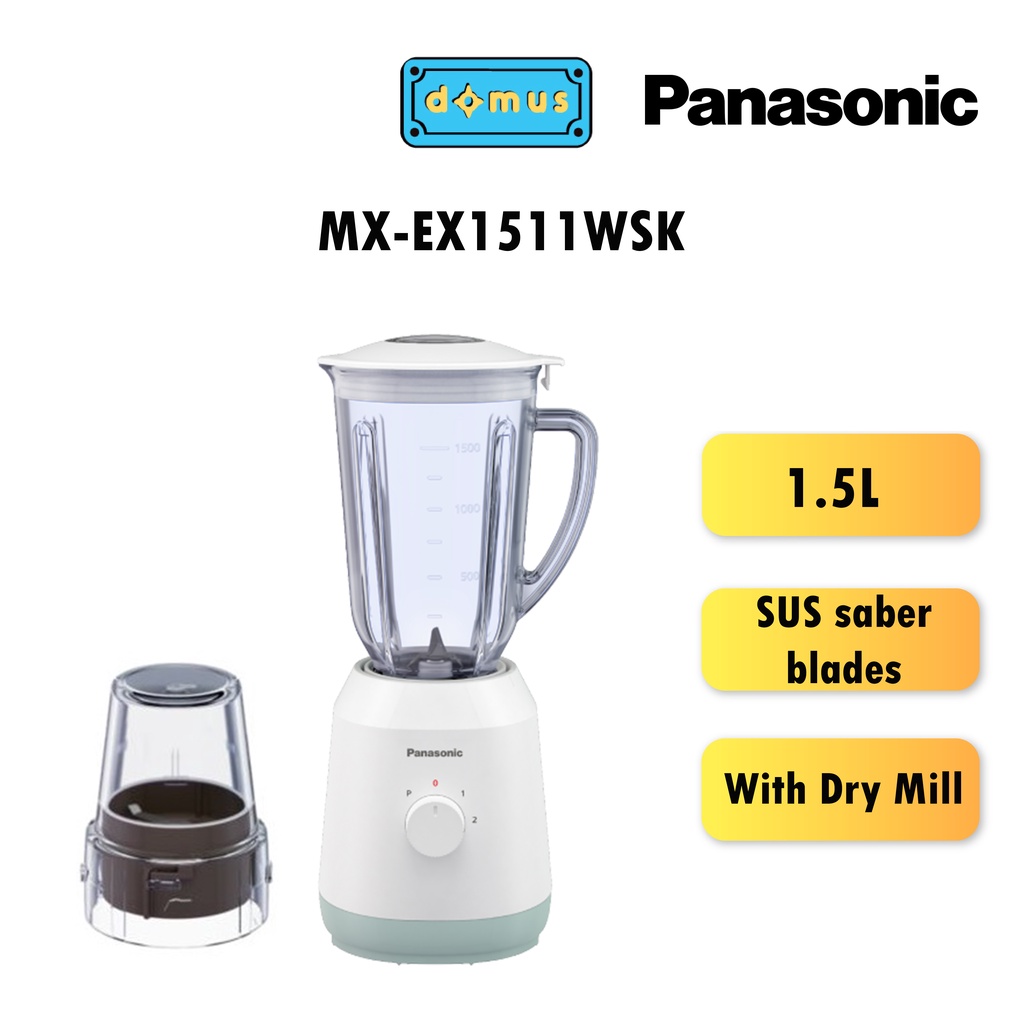 Panasonic Lightweight Blender (1.5L) MX-EX1511WSK | Shopee Malaysia