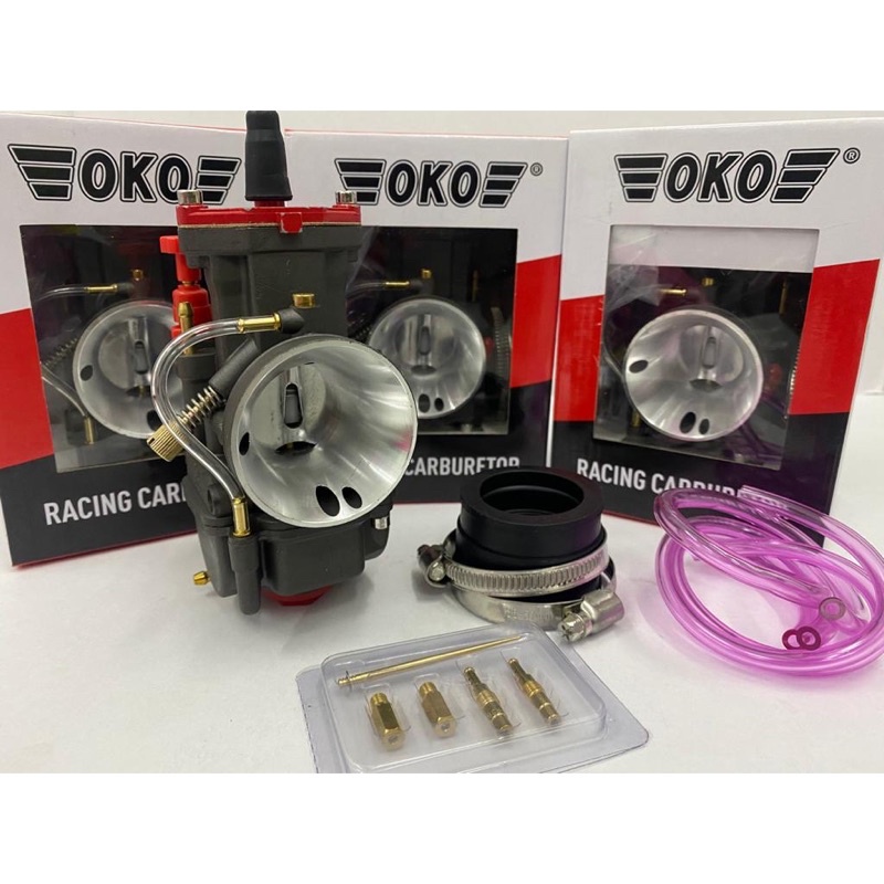 100% ORIGINAL OKO CARBURETOR RACING CARB KARB CARBURATOR PWK POWERJET NSR KR KRR KR150 28MM 30MM ...