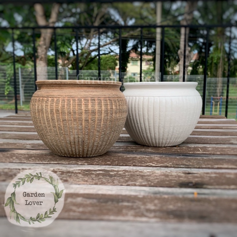 Pasu Bunga Succulent Pot Ceramic Flower Pot 多肉盆花盆 Pasu Sukulen | Shopee ...