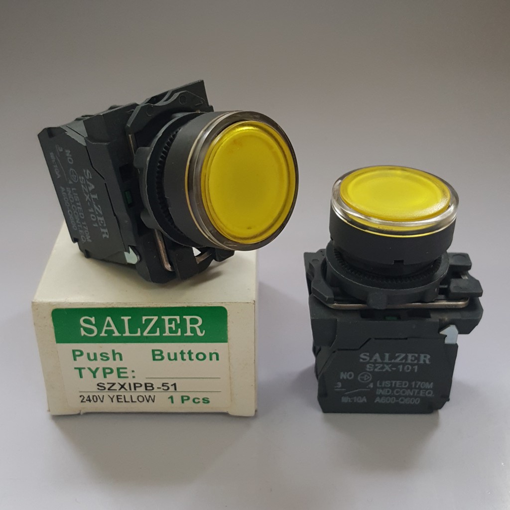 SALZER 22M X-Series Control Units Illuminated Push Button Modular Type szxip | Shopee Malaysia