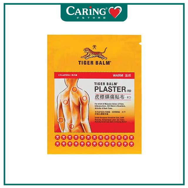 TIGER BALM MED PLASTER WARM SMALL 2S | Shopee Malaysia