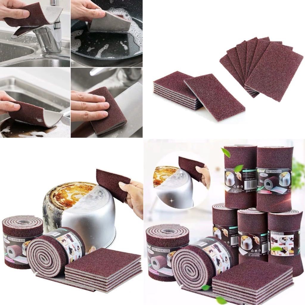 Span Pembersihan Dapur Magic Cleaning Sponge Kitchen Utensils Dish Nano ...