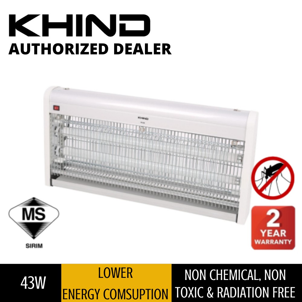 KHIND IK520 - 2x20W COMMERCIAL INSECT KILLER | Shopee Malaysia