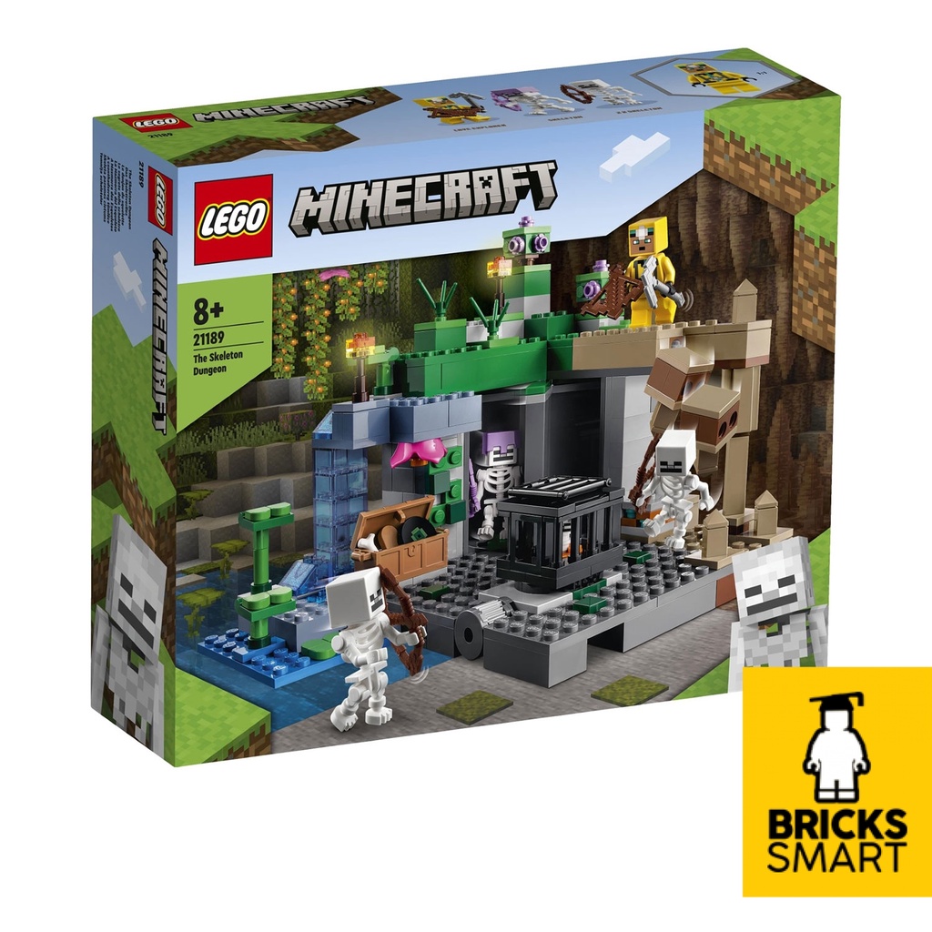 21189 LEGO Minecraft The Skeleton Dungeon (364 Pieces) | Shopee Malaysia