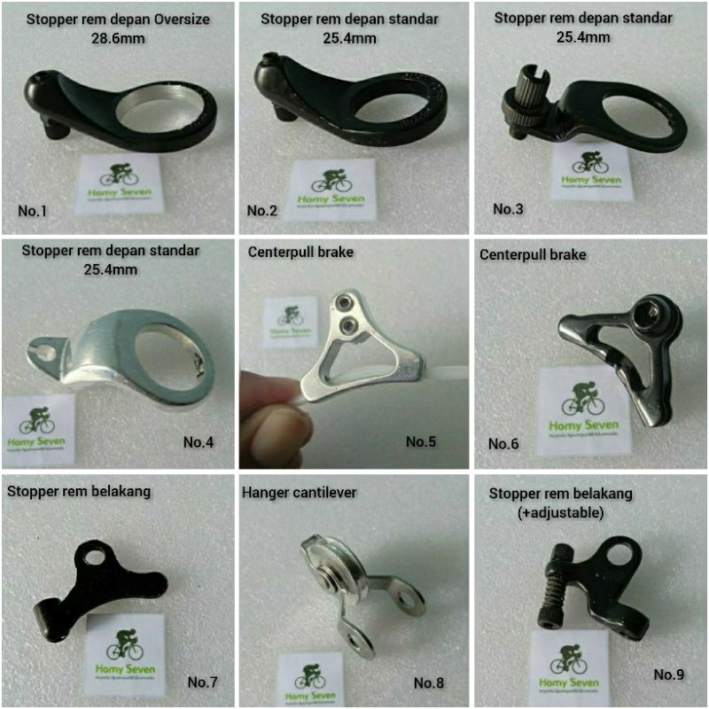 Brake cantilever cable Stopper - Centerpull brake - brake Hanger ...