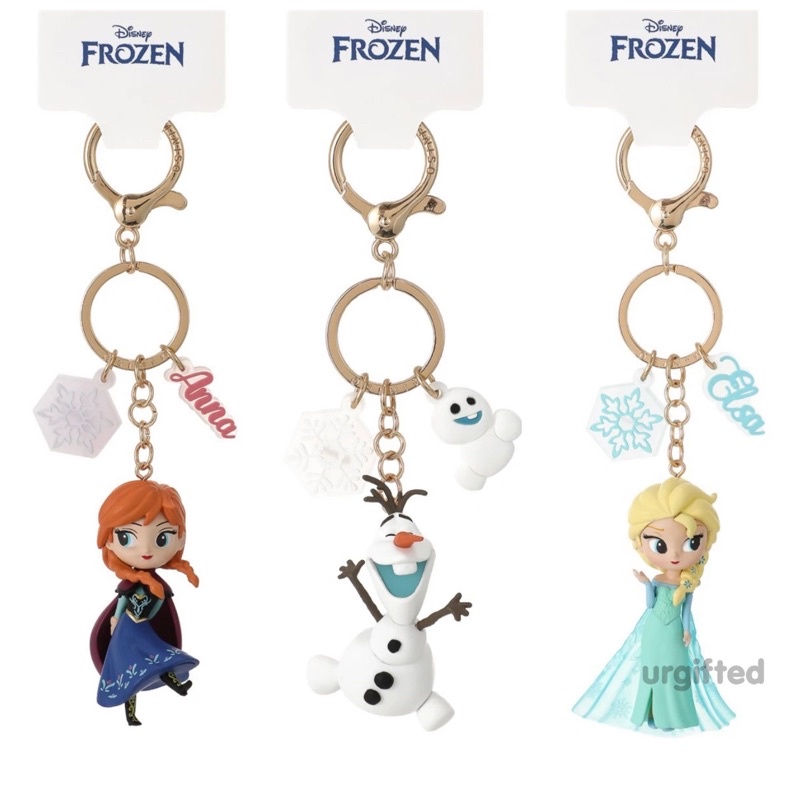 Frozen Keychain by Miniso (Elsa Anna Olaf) | Shopee Malaysia