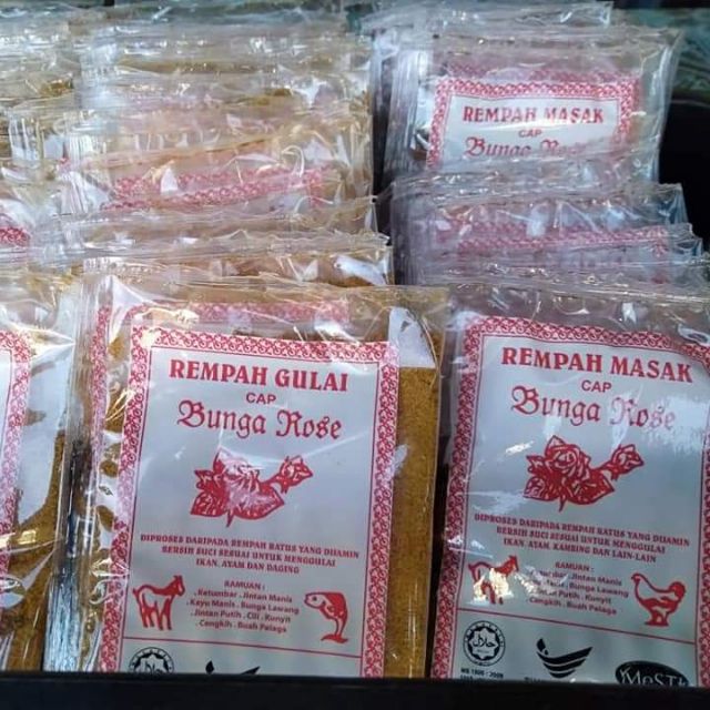REMPAH GULAI/MASAK CAP BUNGA ROS | Shopee Malaysia