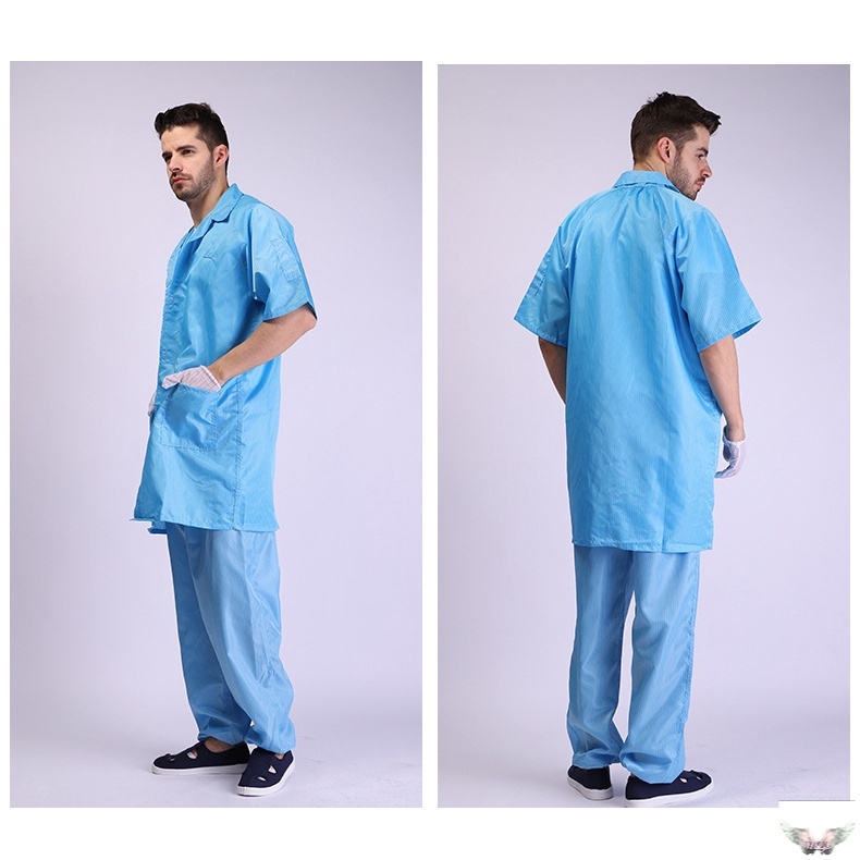MY8-ESD Anti-Static Short Sleeve Smock Uniform Clean Room/Electronic ...