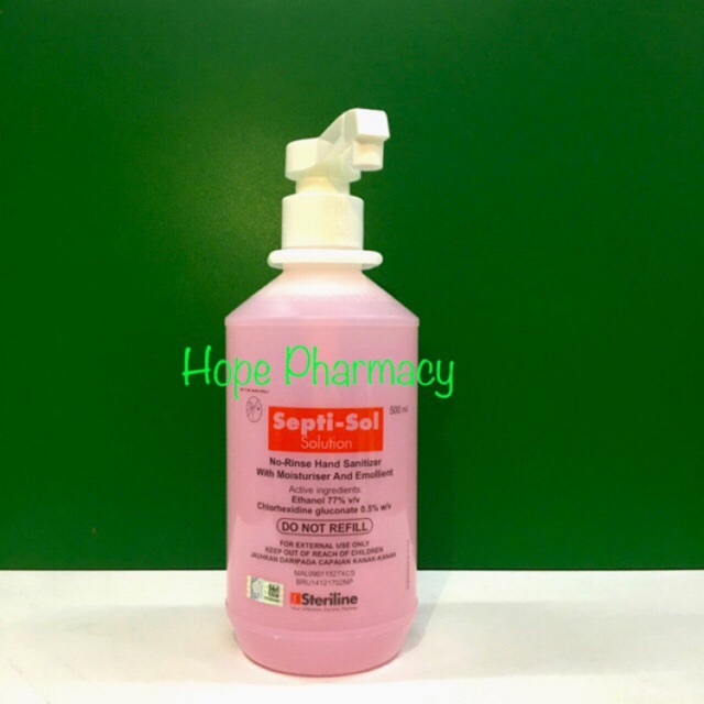 Septi-Sol Solution 500ml (hand sanitizer) Only applicable in West ...