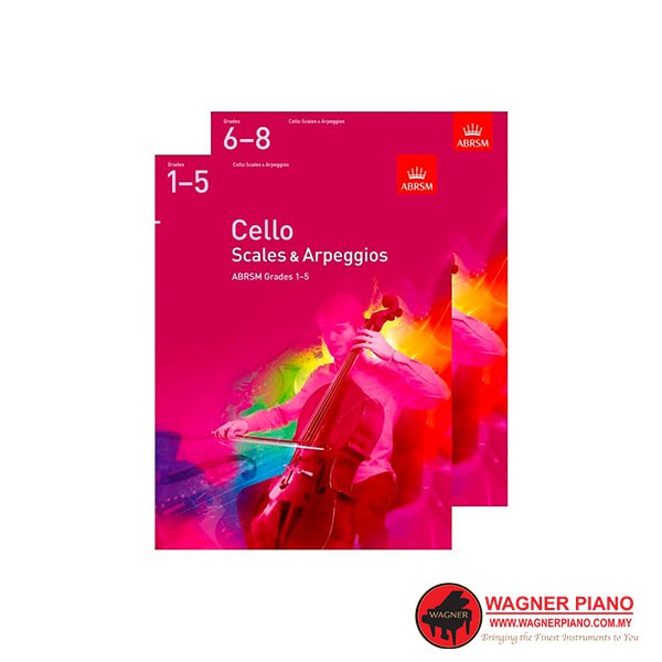 Cello Scales & Arpeggios (Grades 1-5 / Grades 6-8) ABRSM | Shopee Malaysia