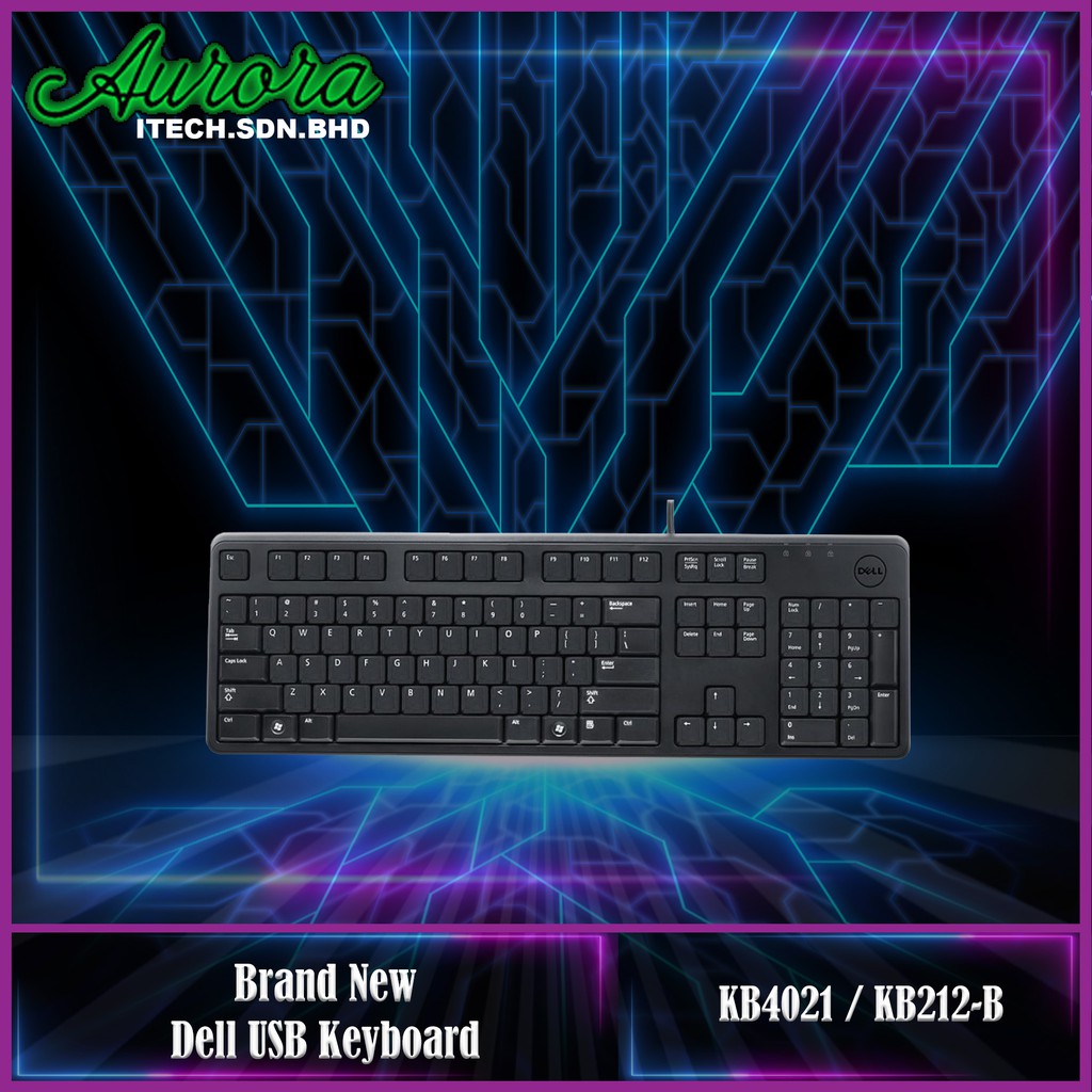 Brand New Dell USB Keyboard KB4021 | Shopee Malaysia