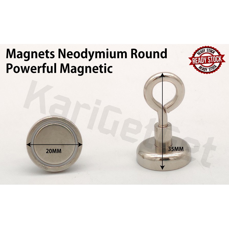 Y20Y25Y32Y36Y42 Super Strong Neodymium Magnet Pot Fishing Salvage ...